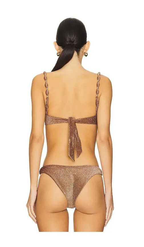 Devon Windsor Lydia Top In Chocolate - Sepia