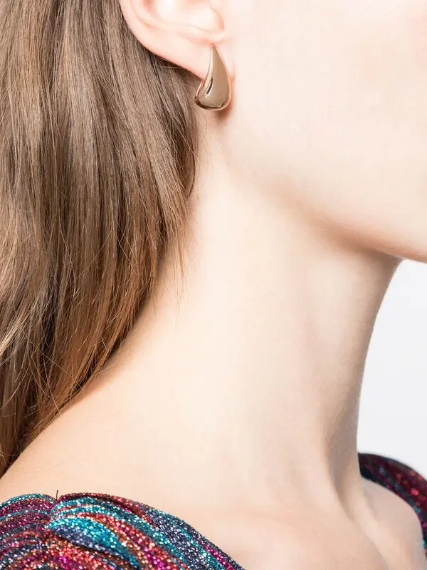 ANITA KO 18kt Rose Claw Earrings - Gold