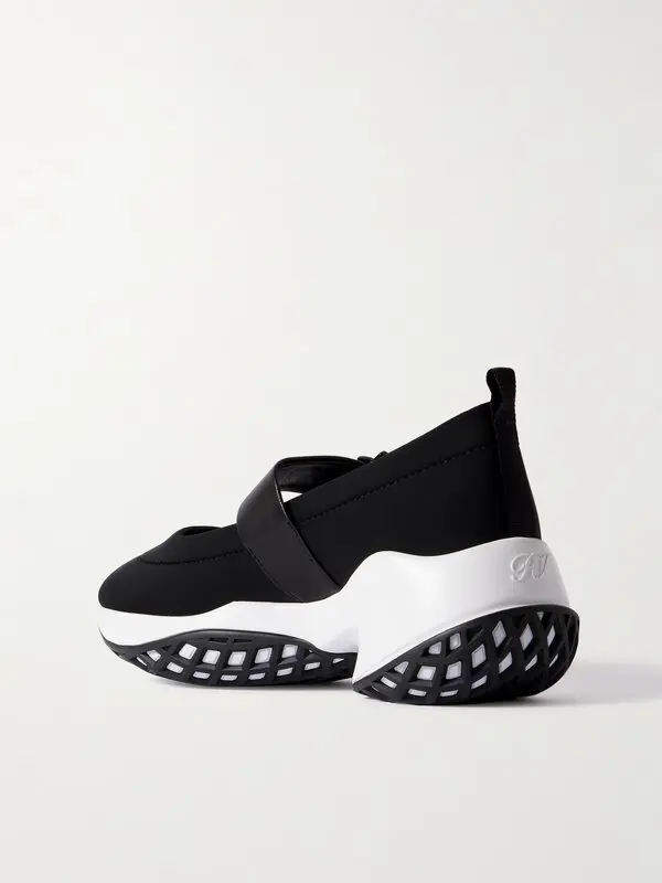 ROGER VIVIER Viv Run Crystal-embellished Sneakers