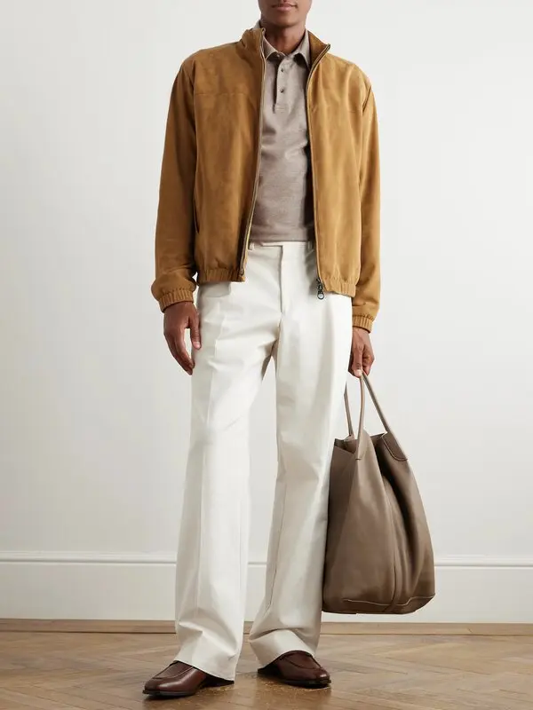 Loro Piana Cashmere Polo Shirt - Neutrals