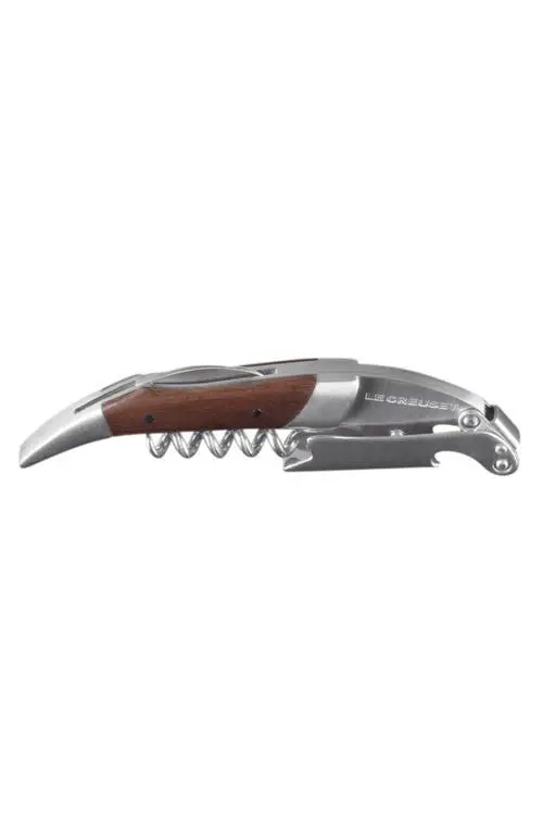 LE CREUSET One-step Waiter's Friend Corkscrew - Brown Multi