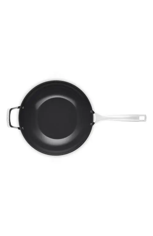 LE CREUSET Essential Nonstick Ceramic Stir Fry Pan - Black