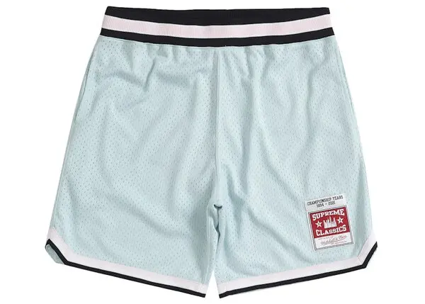 Supreme Mitchell & Ness Basketball Short - Light Blue