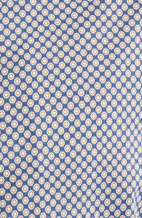 Zanella Tile Neat Knit Cotton Blend Dress Shirt