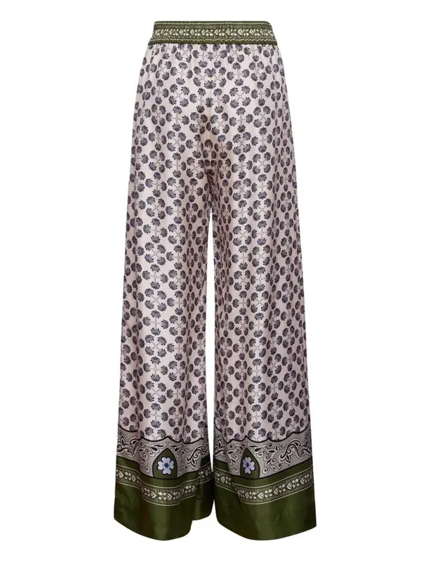 La DoubleJ Printed Palazzo Pants