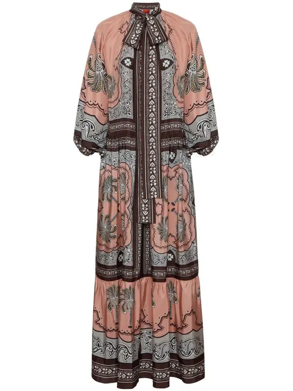 La DoubleJ Athena Maxi Dress - Pink