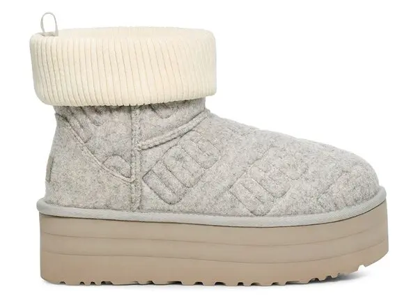 UGG Classic Mini Platform Felted Boot