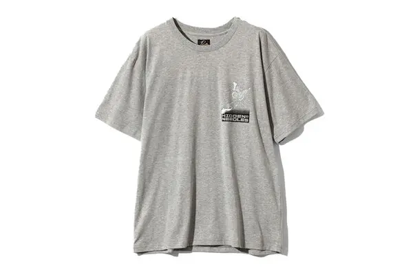 HIDDEN NY X Needles T-shirt - Grey