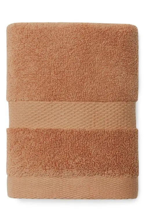SFERRA Bello Nuovo Combed Cotton Wash Cloth - Terracotta
