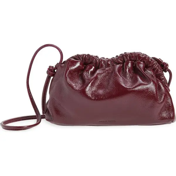 MANSUR GAVRIEL Mini Cloud Clutch - Claret