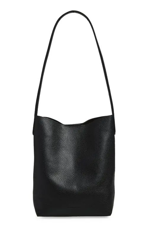 MANSUR GAVRIEL Small Everyday Cabas Leather Tote - Black/black