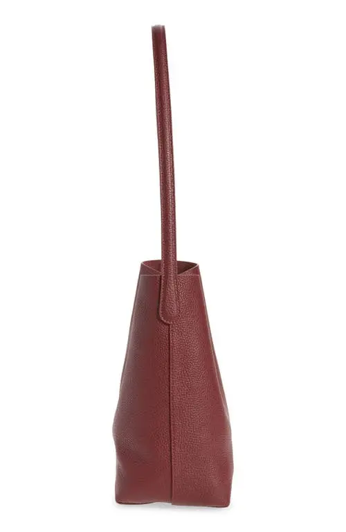 MANSUR GAVRIEL Small Everyday Cabas Leather Tote - Claret