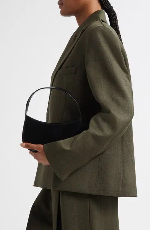 MANSUR GAVRIEL Mini Bonbon Leather Shoulder Bag - Black