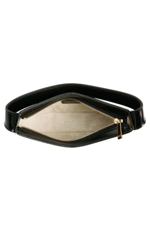MANSUR GAVRIEL Mini Bonbon Leather Shoulder Bag - Black