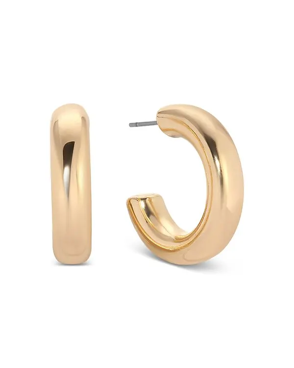Ettika Classic Hoop Earrings - Gold
