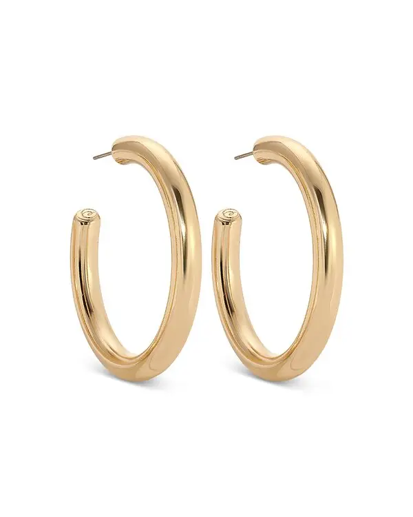 Ettika Large Hoop Earrings - Gold