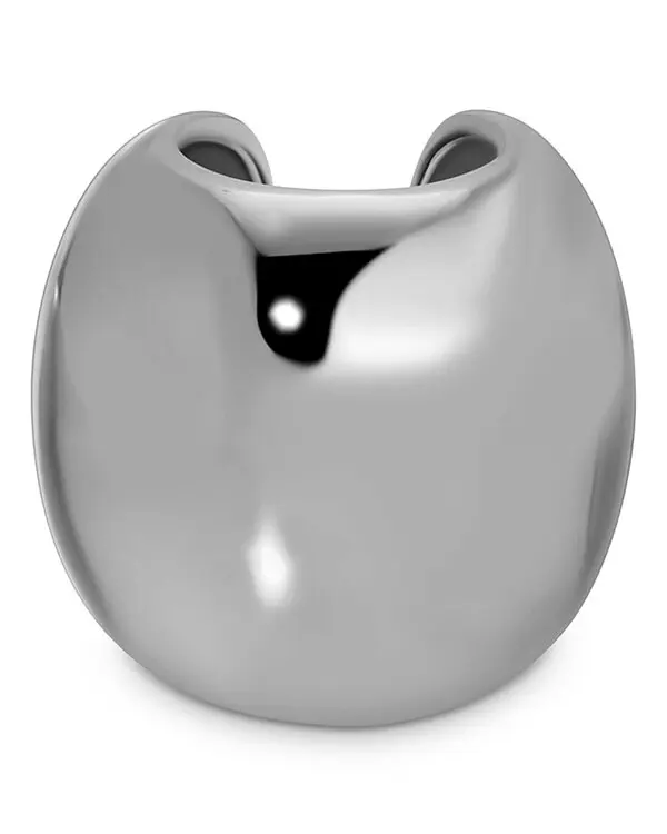 Ettika Single Chunky Ear Cuff - Silver