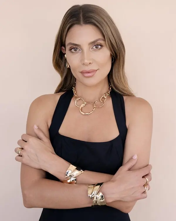 Ettika Interlocking Chain Necklace - Gold
