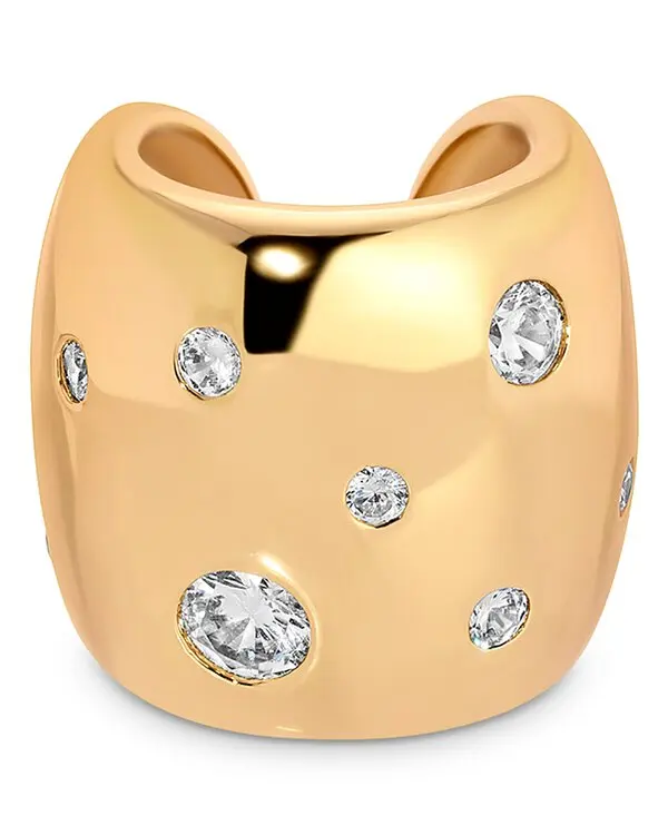 Ettika Scattered Crystal Ear Cuff - Gold