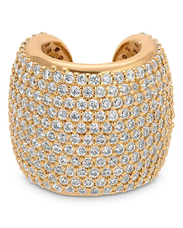 Ettika Crystal Statement Ear Cuff - Gold
