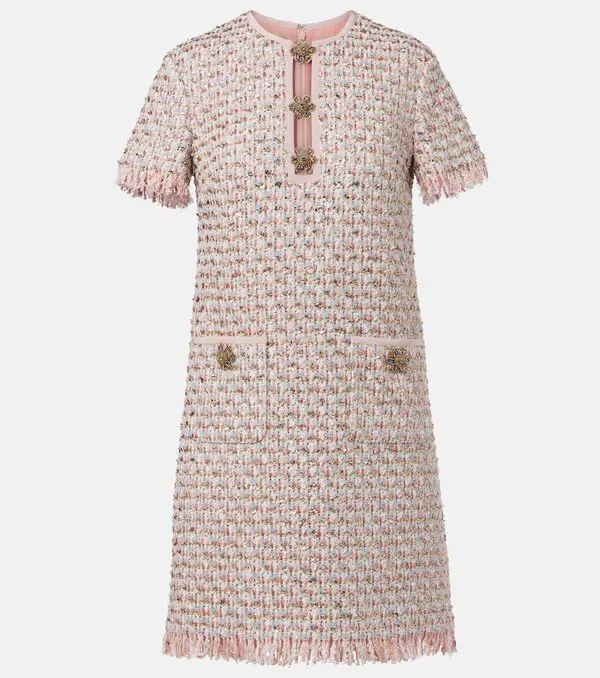 Valentino Garavani Embellished Minidress - Multicoloured