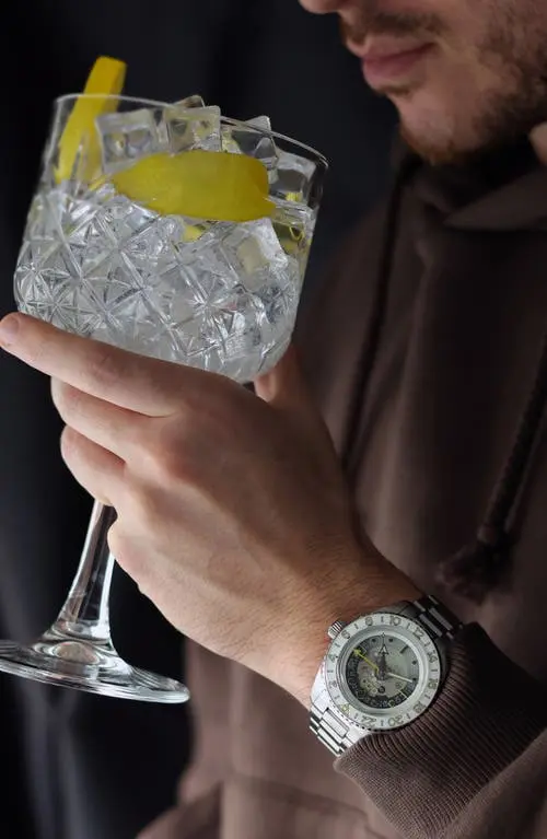 OUT OF ORDER Gin Tonic Automatic Gmt Bracelet Watch