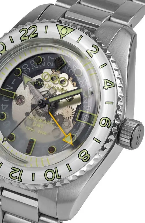 OUT OF ORDER Gin Tonic Automatic Gmt Bracelet Watch