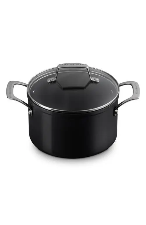 LE CREUSET Essential Nonstick Ceramic Stockpot With Glass Lid