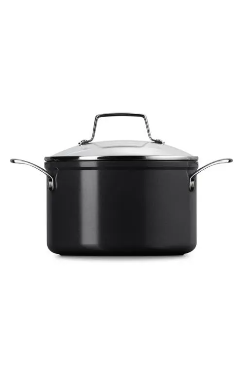 LE CREUSET Essential Nonstick Ceramic Stockpot With Glass Lid