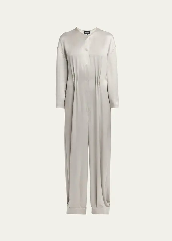 Giorgio Armani Long Sleeve Jumpsuit