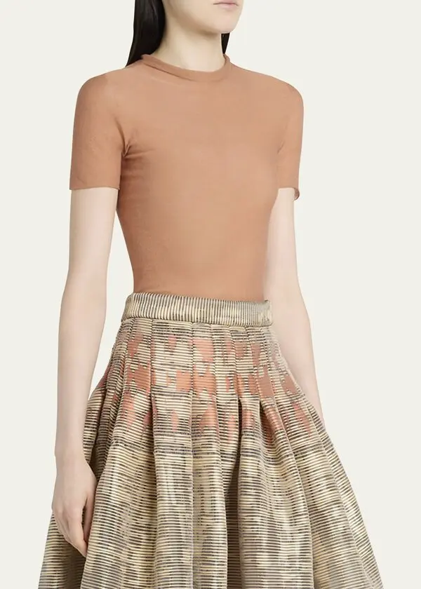 Giorgio Armani Short Sleeve Sweater