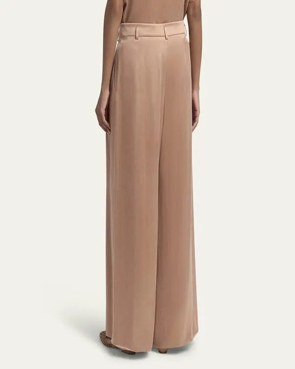 Giorgio Armani Pleated Wide-leg Trousers