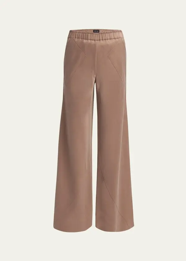 Giorgio Armani Wide Leg Trousers