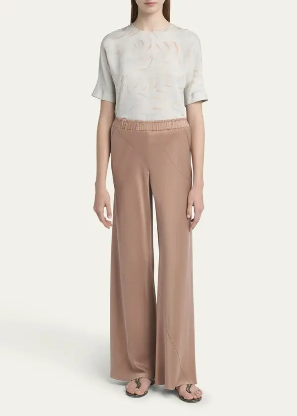 Giorgio Armani Wide Leg Trousers