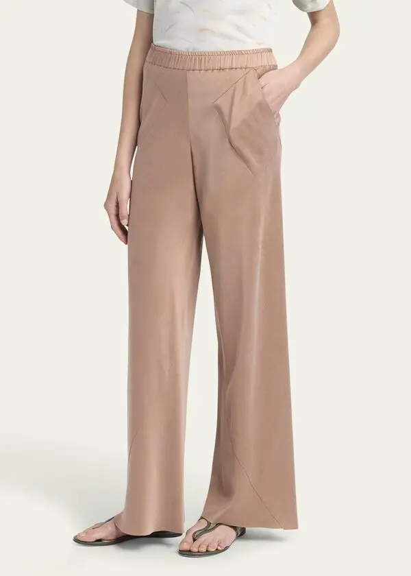 Giorgio Armani Wide Leg Trousers