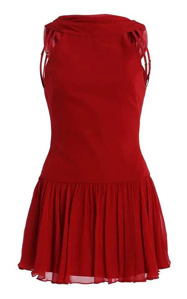 chinese dress ladies Plunging Back Cowl Lady Length Dress in Butter XXS (Petite) (Made-To-Order)