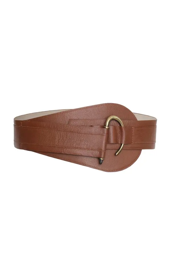 ANDRES OTALORA Un Novillo Leather Belt - Brown