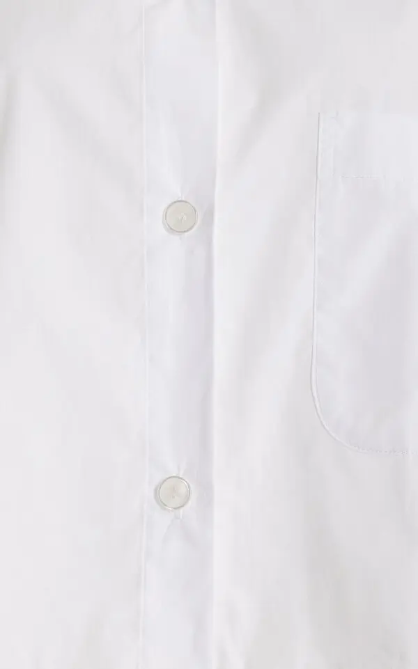 TWP Next Ex Cropped Cotton Shirt
