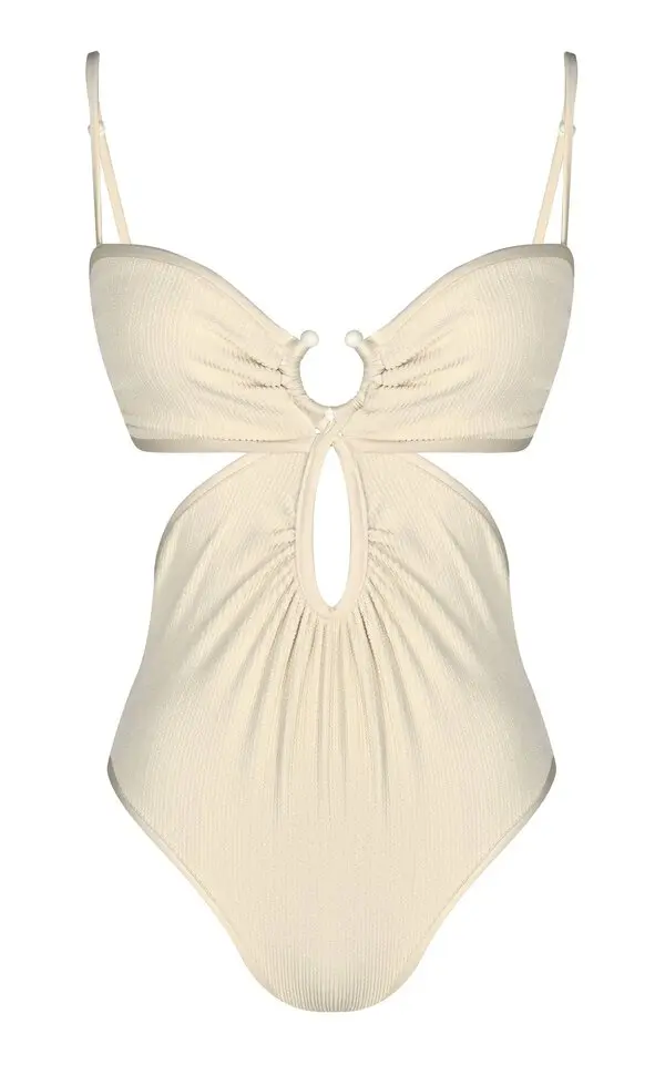 Johanna Ortiz Sunny Days One-piece Swimsuit - Off-white