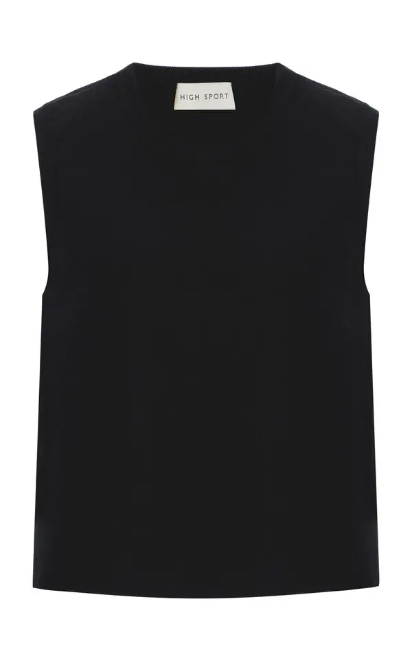 HIGH SPORT Asa Cotton-blend Top