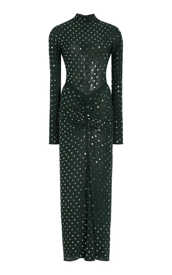 alaia dress green Alaia Maxi Dress main image 0