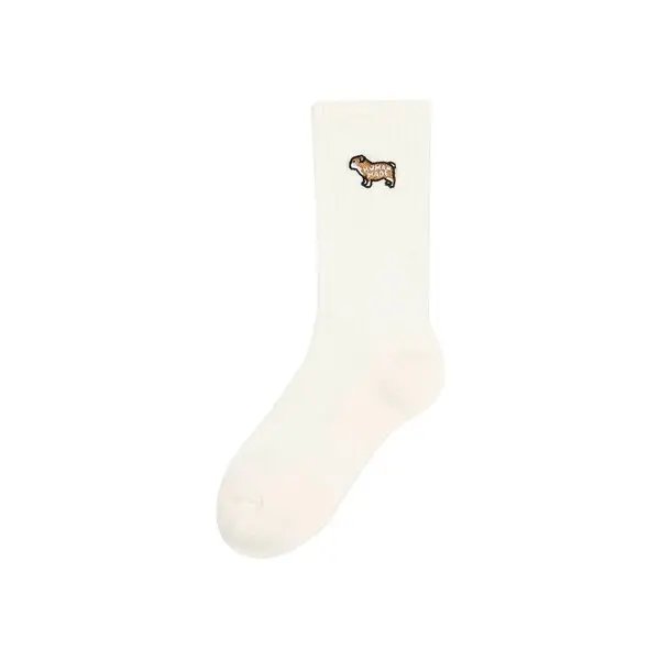 HUMAN MADE Pile Socks - White