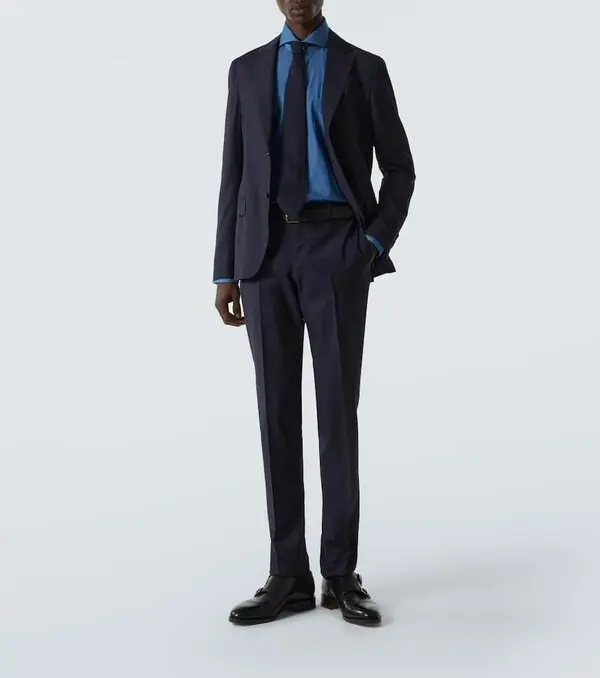 Thom Sweeney Cotton Chambray Shirt