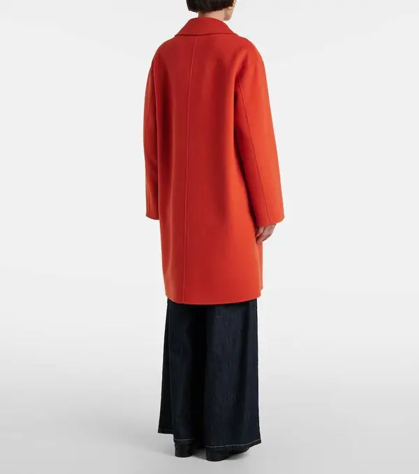 Max Mara Single-breasted Wool Coat