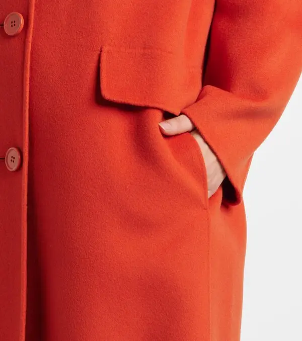 Max Mara Single-breasted Wool Coat