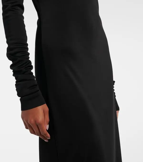 Khaite Norla Maxi Dress - Black