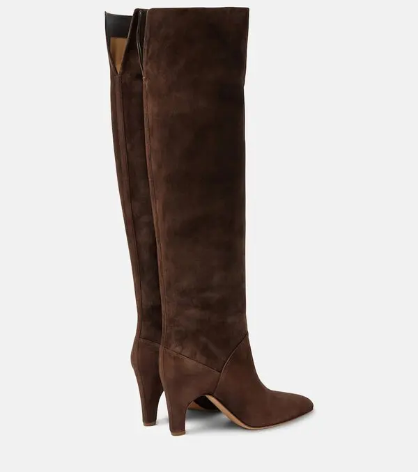 Gabriela Hearst Hana Over-the-knee Leather Boots - Brown