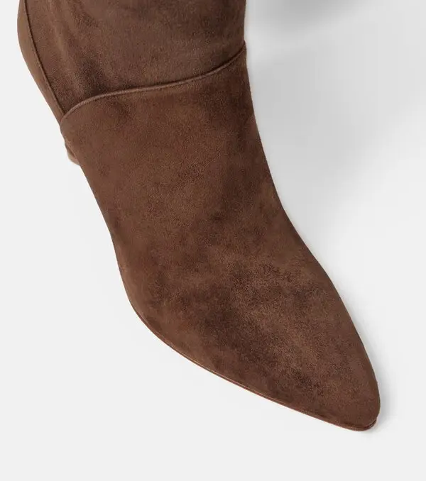 Gabriela Hearst Hana Over-the-knee Leather Boots - Brown