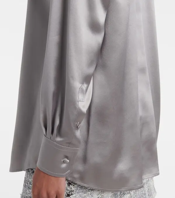 Dolce & Gabbana Silk Shirt - Grey
