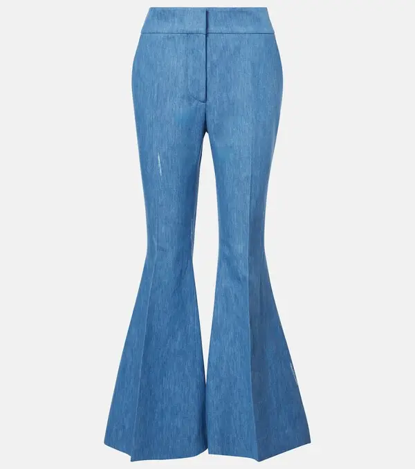 Gabriela Hearst Marsh Flared Pants